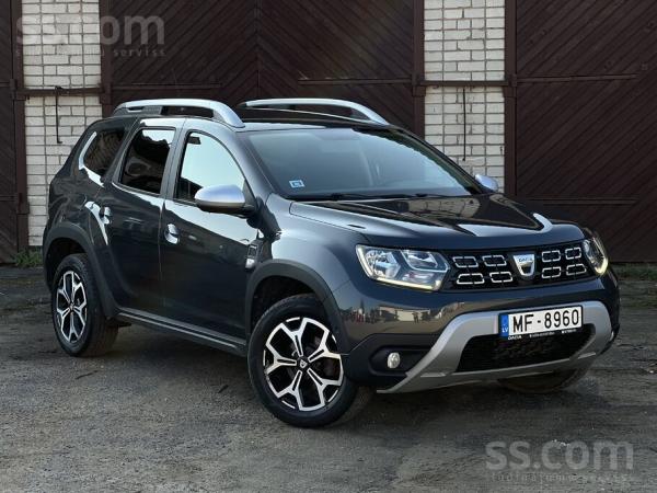 Melns Dacia Duster 2019 Tukums, ar dzinēja tilpumu 1.50 L un nobraukumu 313 tūkst. km par 8700 €, foto 1 vietnē AUTOMOTO.COM.LV