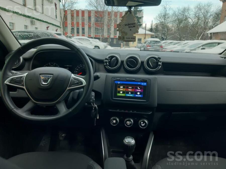 Black Dacia Duster 2020 in Daugavpils, with an engine capacity of 1.50 L and mileage of 0 thousand km for 10250 €, photo 24 on AUTOMOTO.COM.LV