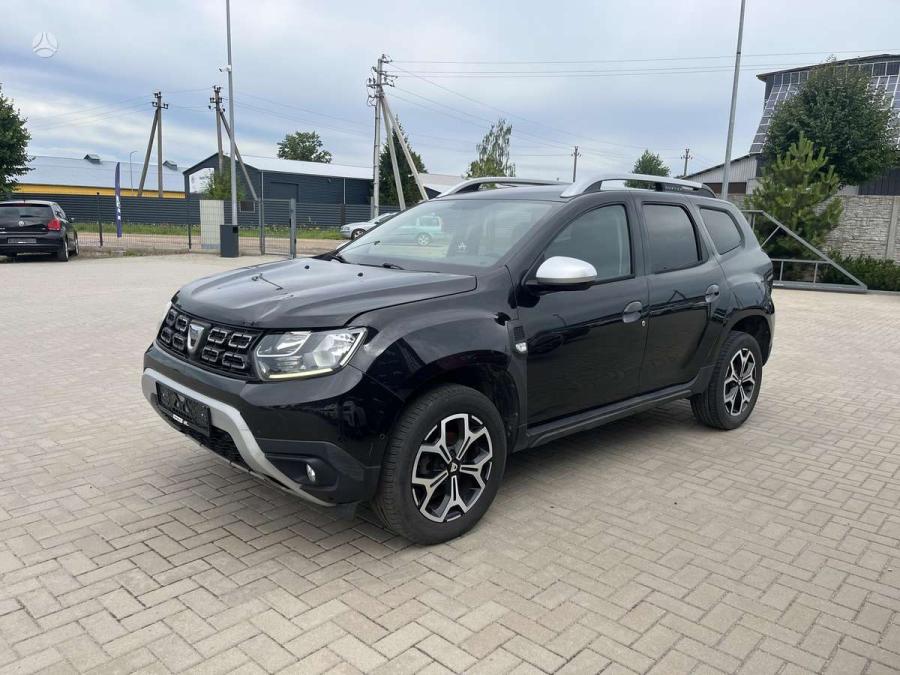 Black Dacia Duster 2020 in Taurage, with an engine capacity of 1.46 L and mileage of 214 thousand km for 7800 €, photo 4 on AUTOMOTO.COM.LV
