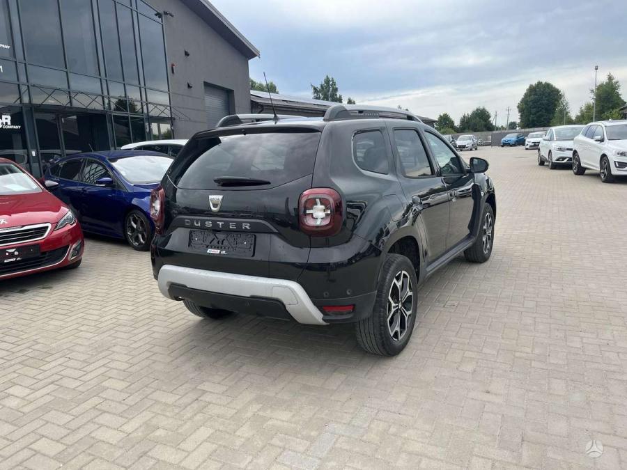Black Dacia Duster 2020 in Taurage, with an engine capacity of 1.46 L and mileage of 214 thousand km for 7800 €, photo 11 on AUTOMOTO.COM.LV