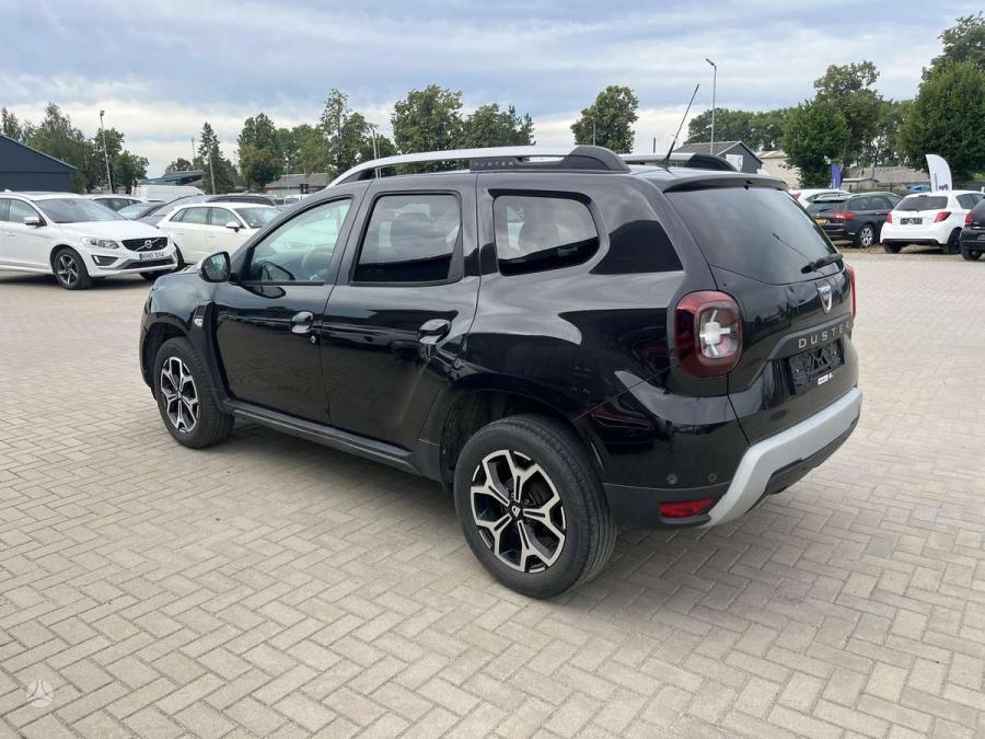 Black Dacia Duster 2020 in Taurage, with an engine capacity of 1.46 L and mileage of 214 thousand km for 7800 €, photo 14 on AUTOMOTO.COM.LV