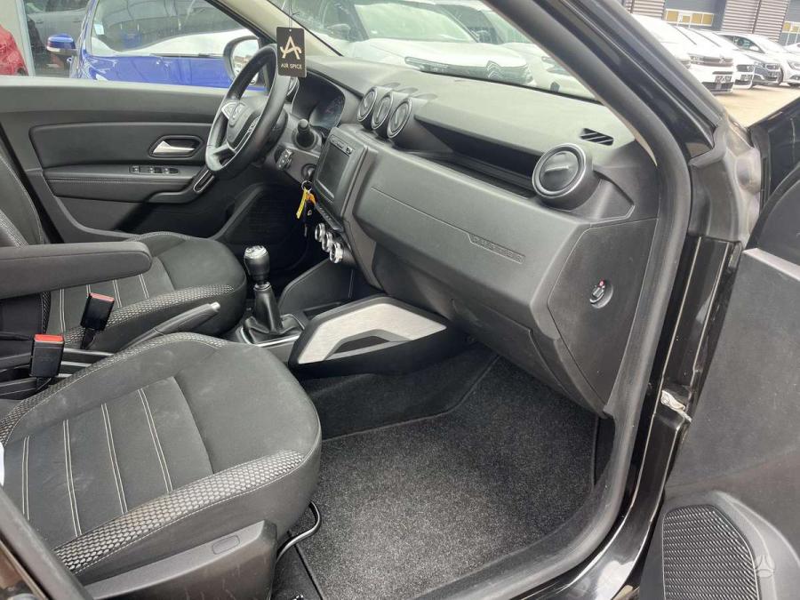 Black Dacia Duster 2020 in Taurage, with an engine capacity of 1.46 L and mileage of 214 thousand km for 7800 €, photo 22 on AUTOMOTO.COM.LV