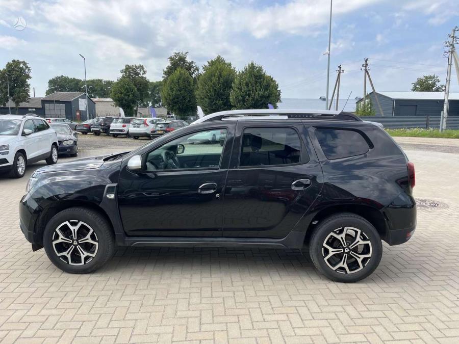 Black Dacia Duster 2020 in Taurage, with an engine capacity of 1.50 L and mileage of 214 thousand km for 7800 €, photo 13 on AUTOMOTO.COM.LV
