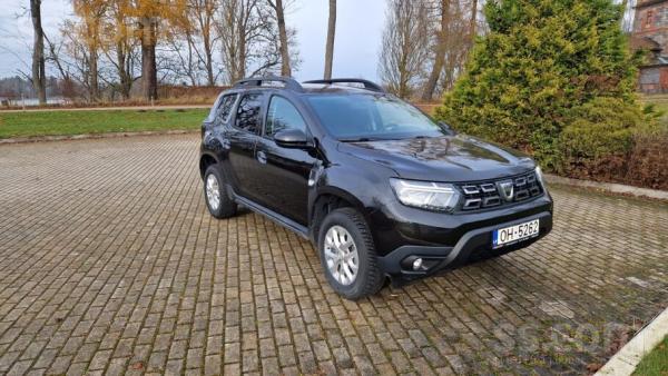 Black Dacia Duster 2021 in Madona, with an engine capacity of 1.00 L and mileage of 81 thousand km for 10800 €, photo 2 on AUTOMOTO.COM.LV