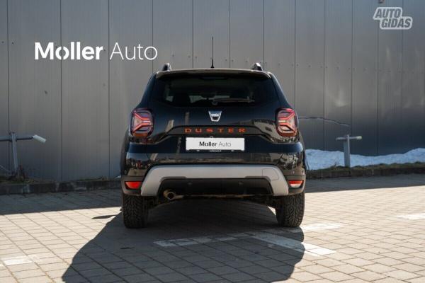 Black Dacia Duster 2022 in Vilnius, with an engine capacity of 1.30 L and mileage of 63 thousand km for 15750 €, photo 5 on AUTOMOTO.COM.LV