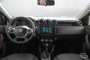 Black Dacia Duster 2022 in Vilnius, with an engine capacity of 1.30 L and mileage of 63 thousand km for 15750 €, photo 11 on AUTOMOTO.COM.LV