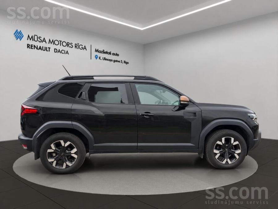 Melns Dacia Duster 2025 Rīga, ar dzinēja tilpumu 1.20 L un nobraukumu 34 tūkst. km par 19595 €, foto 8 vietnē AUTOMOTO.COM.LV
