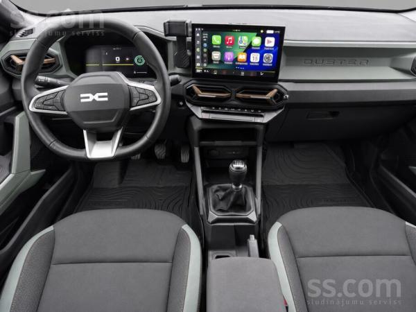 Black Dacia Duster 2025 in Riga, with an engine capacity of 1.20 L and mileage of 34 thousand km for 19595 €, photo 11 on AUTOMOTO.COM.LV