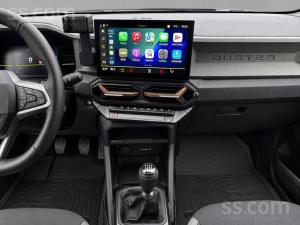 Black Dacia Duster 2025 in Riga, with an engine capacity of 1.20 L and mileage of 34 thousand km for 19595 €, photo 16 on AUTOMOTO.COM.LV