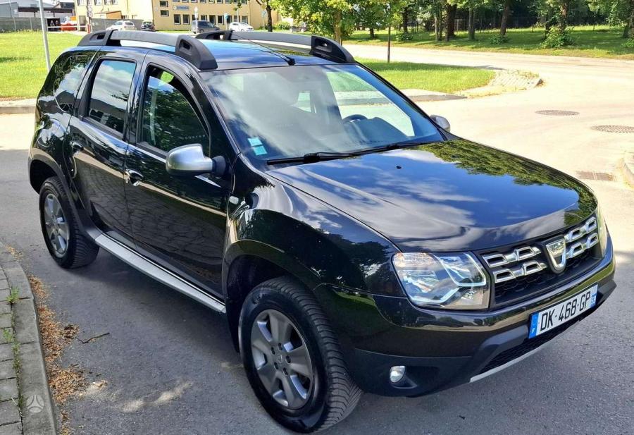 Черный Дачия Duster 2014 в Таураге, объемом двигателя 1.50 л и пробегом 234 тыс. км за 4900 €, фото 5 на AUTOMOTO.COM.LV