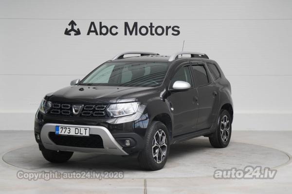 Black Dacia Duster 2021 in Tallinn, with an engine capacity of 1.00 L and mileage of 80 thousand km for 9900 €, photo 1 on AUTOMOTO.COM.LV