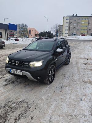 Melns Dacia Duster 2022 Tallina, ar dzinēja tilpumu 1.30 L un nobraukumu 35 tūkst. km par 15900 €, foto  vietnē AUTOMOTO.COM.LV