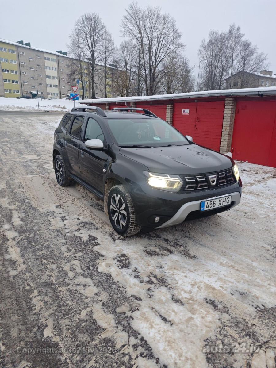 Black Dacia Duster 2022 in Tallinn, with an engine capacity of 1.30 L and mileage of 35 thousand km for 15900 €, photo 6 on AUTOMOTO.COM.LV