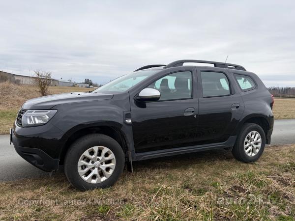 Black Dacia Duster 2022 in Tallinn, with an engine capacity of 1.30 L and mileage of 17 thousand km for 13000 €, photo 1 on AUTOMOTO.COM.LV