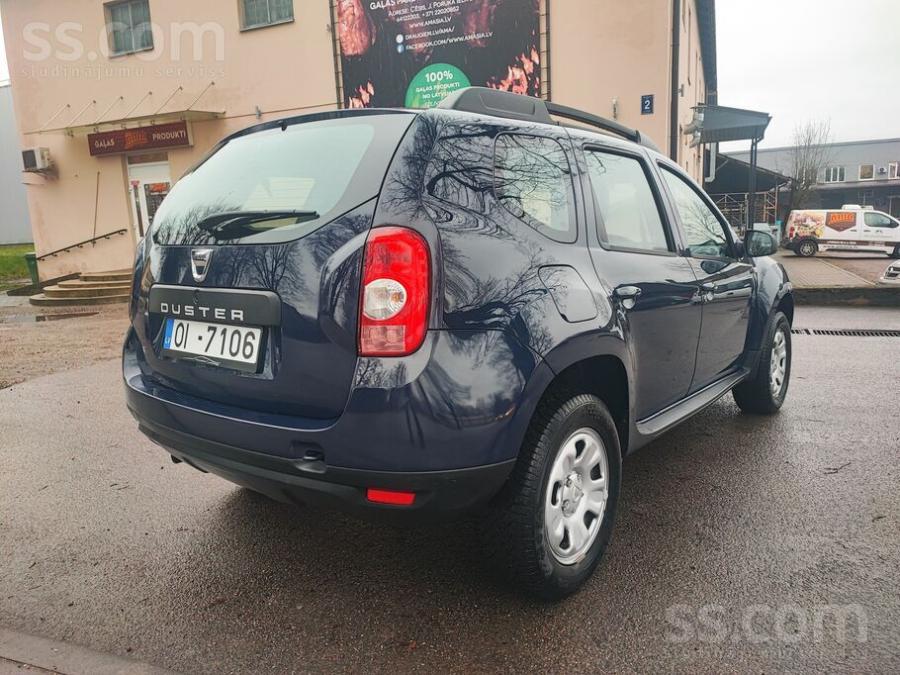 Blue Dacia Duster 2012 in Cesis, with an engine capacity of 1.50 L and mileage of 264 thousand km for 5750 €, photo 7 on AUTOMOTO.COM.LV