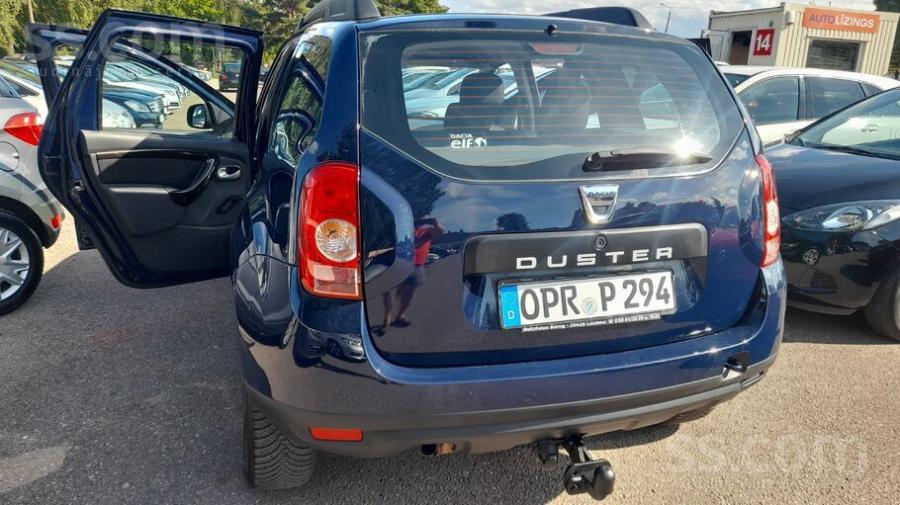 Blue Dacia Duster 2012 in Riga, with an engine capacity of 1.50 L and mileage of 210 thousand km for 4900 €, photo 28 on AUTOMOTO.COM.LV