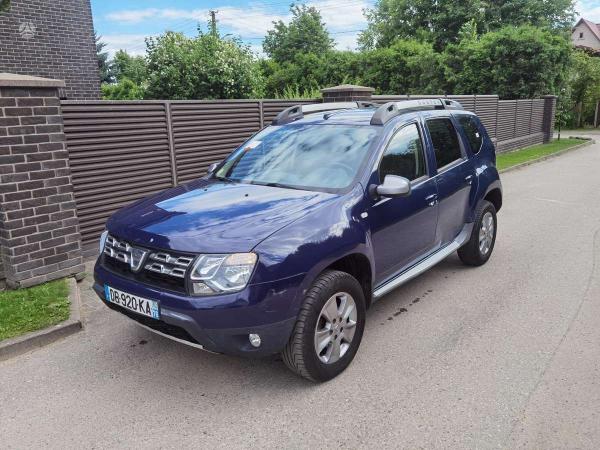 Blue Dacia Duster 2013 in Kaunas, with an engine capacity of 1.46 L and mileage of 194 thousand km for 2900 €, photo 1 on AUTOMOTO.COM.LV
