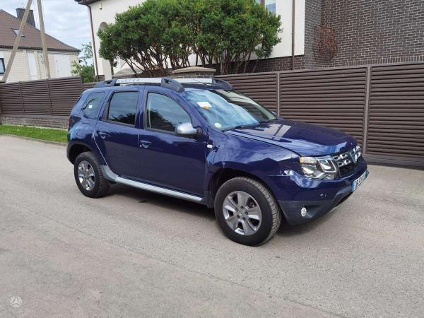 Blue Dacia Duster 2013 in Kaunas, with an engine capacity of 1.46 L and mileage of 194 thousand km for 2900 €, photo 3 on AUTOMOTO.COM.LV