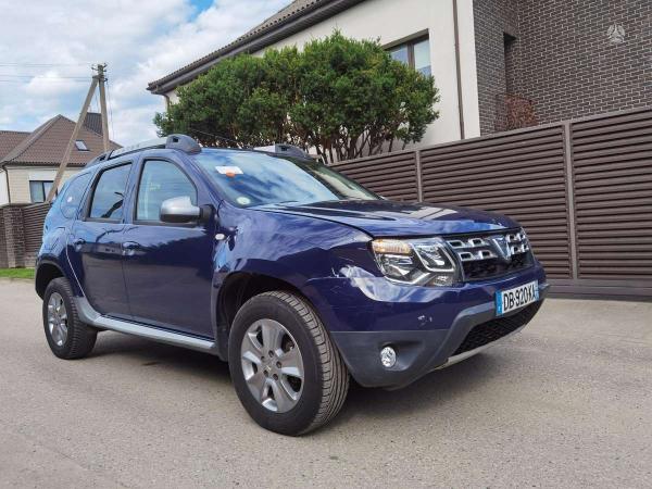 Blue Dacia Duster 2013 in Kaunas, with an engine capacity of 1.46 L and mileage of 194 thousand km for 2900 €, photo 5 on AUTOMOTO.COM.LV