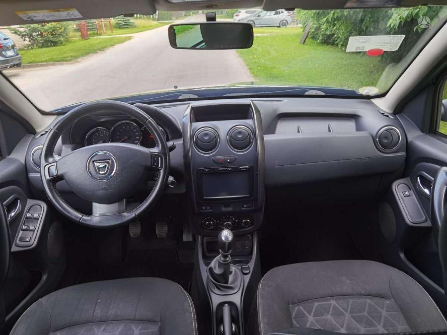Zils Dacia Duster 2013 Kauņa, ar dzinēja tilpumu 1.46 L un nobraukumu 194 tūkst. km par 2900 €, foto 12 vietnē AUTOMOTO.COM.LV