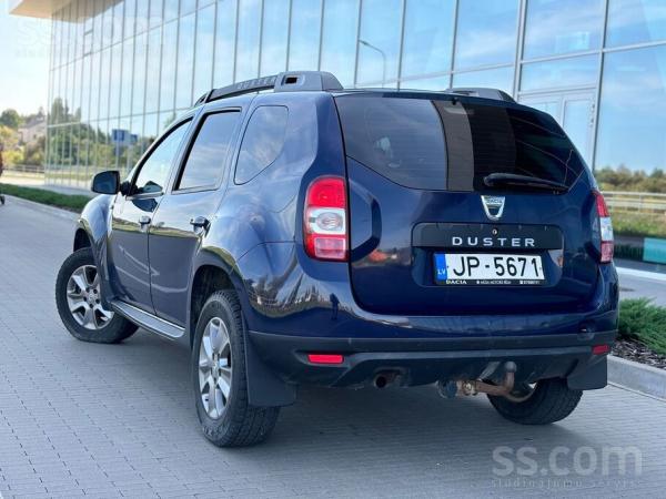 Blue Dacia Duster 2014 in Rezekne, with an engine capacity of 1.50 L and mileage of 0 thousand km for 4990 €, photo 4 on AUTOMOTO.COM.LV