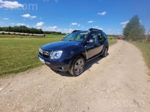 Blue Dacia Duster 2014 in Balvi, with an engine capacity of 1.50 L and mileage of 182 thousand km for 4900 €, photo  on AUTOMOTO.COM.LV