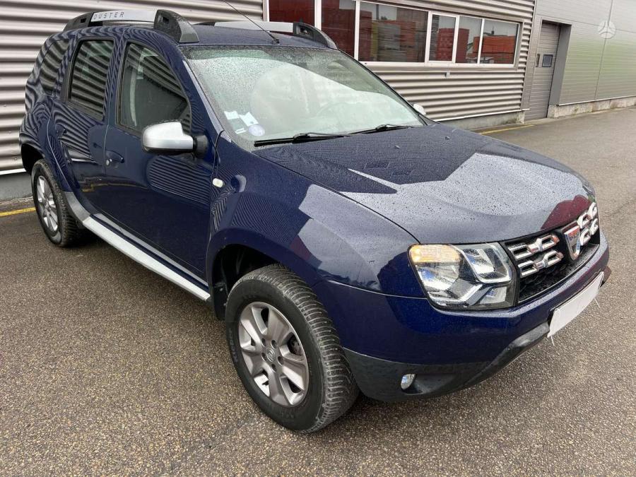 Blue Dacia Duster 2014 in Vilnius, with an engine capacity of 1.20 L and mileage of 183 thousand km for 4400 €, photo 1 on AUTOMOTO.COM.LV