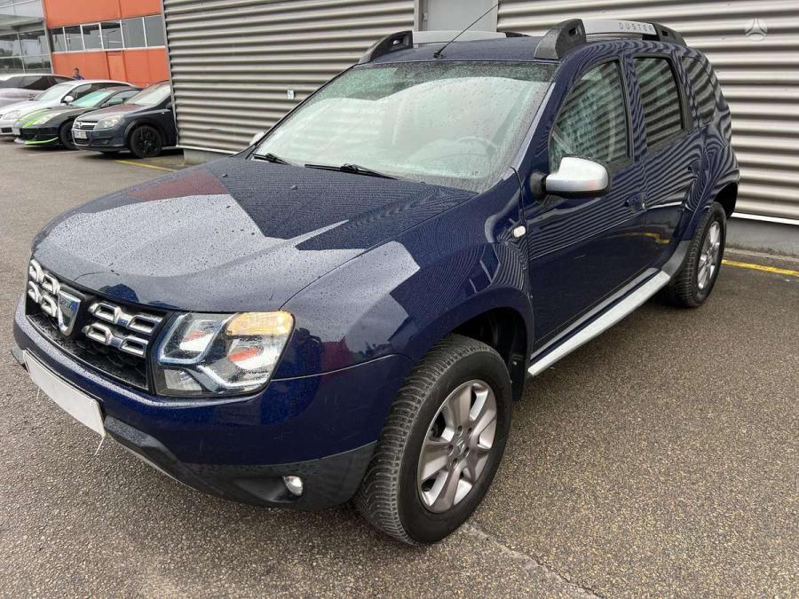 Blue Dacia Duster 2014 in Vilnius, with an engine capacity of 1.20 L and mileage of 183 thousand km for 4400 €, photo 3 on AUTOMOTO.COM.LV