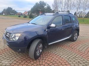 Blue Dacia Duster 2015 in Silute, with an engine capacity of 1.20 L and mileage of 114 thousand km for 4350 €, photo 2 on AUTOMOTO.COM.LV