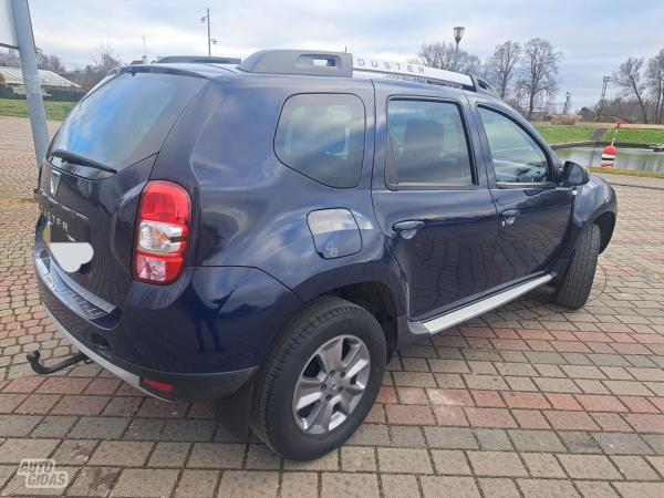 Blue Dacia Duster 2015 in Silute, with an engine capacity of 1.20 L and mileage of 114 thousand km for 4350 €, photo 6 on AUTOMOTO.COM.LV