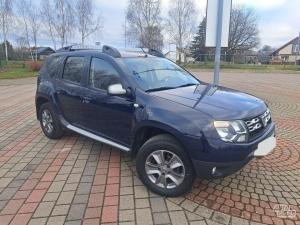 Blue Dacia Duster 2015 in Silute, with an engine capacity of 1.20 L and mileage of 114 thousand km for 4350 €, photo 11 on AUTOMOTO.COM.LV