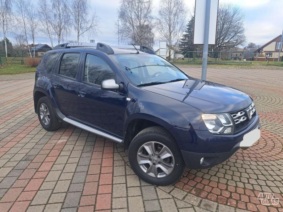 Blue Dacia Duster 2015 in Silute, with an engine capacity of 1.20 L and mileage of 114 thousand km for 4350 €, photo 11 on AUTOMOTO.COM.LV