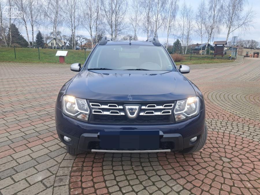 Blue Dacia Duster 2015 in Silute, with an engine capacity of 1.20 L and mileage of 114 thousand km for 4350 €, photo 12 on AUTOMOTO.COM.LV