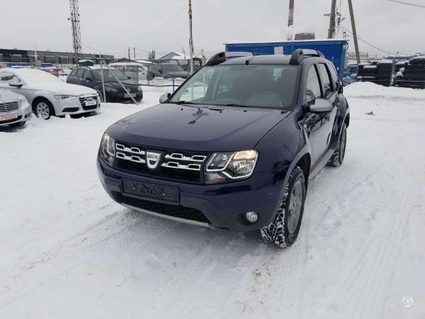 Blue Dacia Duster 2015 in Kaunas, with an engine capacity of 1.46 L and mileage of 170 thousand km for 5555 €, photo 1 on AUTOMOTO.COM.LV