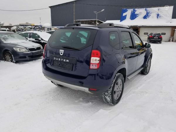 Blue Dacia Duster 2015 in Kaunas, with an engine capacity of 1.46 L and mileage of 170 thousand km for 5555 €, photo 6 on AUTOMOTO.COM.LV
