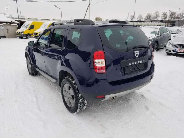 Blue Dacia Duster 2015 in Kaunas, with an engine capacity of 1.46 L and mileage of 170 thousand km for 5555 €, photo 7 on AUTOMOTO.COM.LV