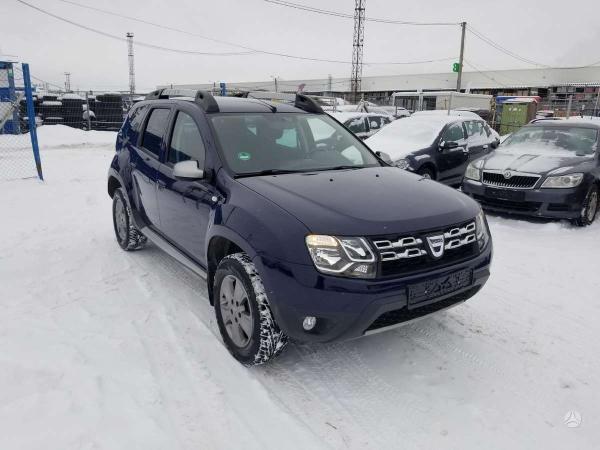 Zils Dacia Duster 2015 Kauņa, ar dzinēja tilpumu 1.46 L un nobraukumu 170 tūkst. km par 5555 €, foto 4 vietnē AUTOMOTO.COM.LV