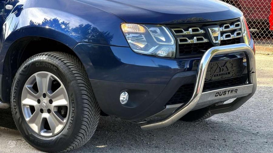 Blue Dacia Duster 2015 in Ukmerge, with an engine capacity of 1.20 L and mileage of 181 thousand km for 4750 €, photo 10 on AUTOMOTO.COM.LV