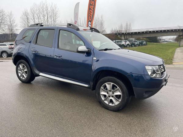 Blue Dacia Duster 2016 in Kaunas, with an engine capacity of 1.20 L and mileage of 268 thousand km for 4650 €, photo 3 on AUTOMOTO.COM.LV