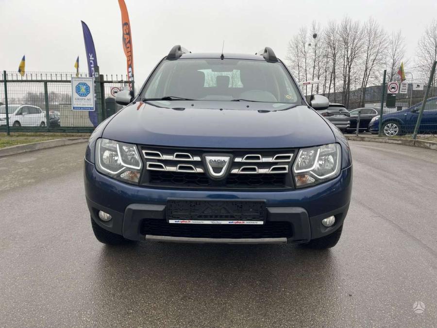 Zils Dacia Duster 2016 Kauņa, ar dzinēja tilpumu 1.20 L un nobraukumu 268 tūkst. km par 4650 €, foto 4 vietnē AUTOMOTO.COM.LV