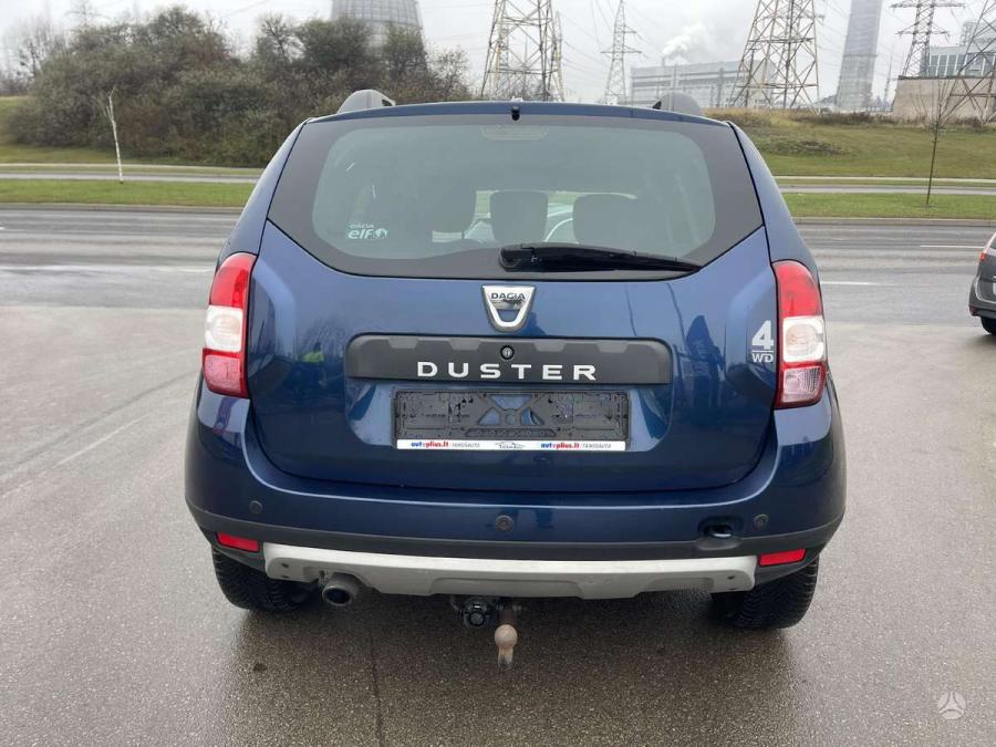 Zils Dacia Duster 2016 Kauņa, ar dzinēja tilpumu 1.20 L un nobraukumu 268 tūkst. km par 4650 €, foto 12 vietnē AUTOMOTO.COM.LV