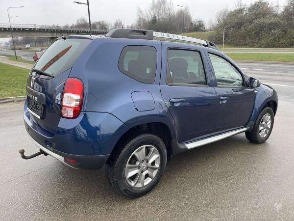 Blue Dacia Duster 2016 in Kaunas, with an engine capacity of 1.20 L and mileage of 268 thousand km for 4650 €, photo 10 on AUTOMOTO.COM.LV
