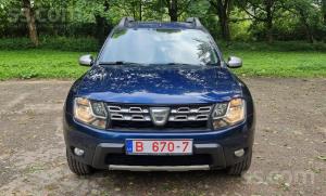 Blue Dacia Duster 2016 in Riga, with an engine capacity of 1.50 L and mileage of 239 thousand km for 5950 €, photo 4 on AUTOMOTO.COM.LV