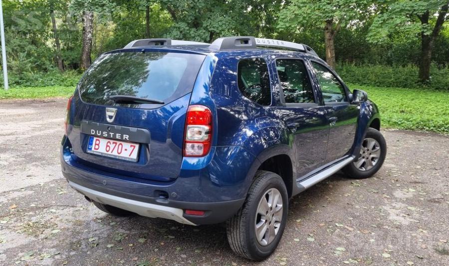 Blue Dacia Duster 2016 in Riga, with an engine capacity of 1.50 L and mileage of 239 thousand km for 5950 €, photo 7 on AUTOMOTO.COM.LV