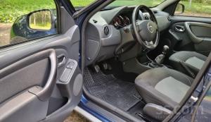 Blue Dacia Duster 2016 in Riga, with an engine capacity of 1.50 L and mileage of 239 thousand km for 5950 €, photo 13 on AUTOMOTO.COM.LV