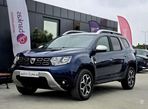 Zils Dacia Duster 2018 Tauragė, ar dzinēja tilpumu 1.46 L un nobraukumu 170 tūkst. km par 8900 €, foto  vietnē AUTOMOTO.COM.LV