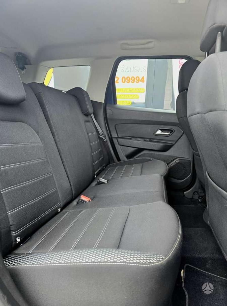 Zils Dacia Duster 2018 Tauragė, ar dzinēja tilpumu 1.46 L un nobraukumu 170 tūkst. km par 8900 €, foto 25 vietnē AUTOMOTO.COM.LV