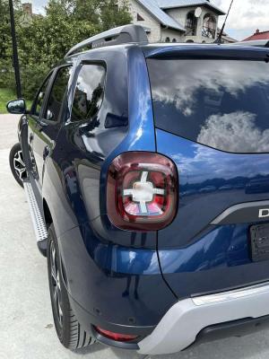 Blue Dacia Duster 2018 in Alytus, with an engine capacity of 1.20 L and mileage of 203 thousand km for 8650 €, photo 8 on AUTOMOTO.COM.LV