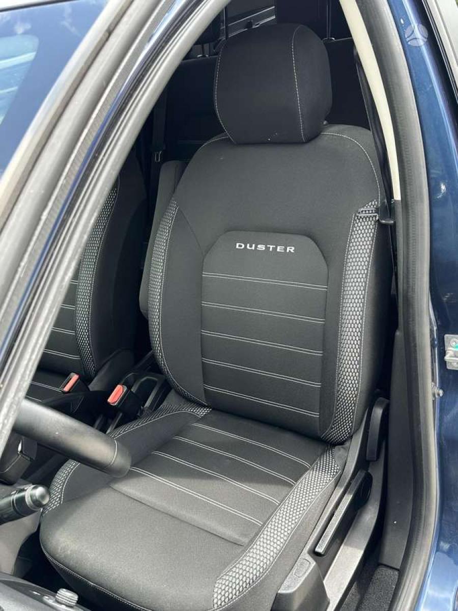 Blue Dacia Duster 2018 in Alytus, with an engine capacity of 1.20 L and mileage of 203 thousand km for 8650 €, photo 11 on AUTOMOTO.COM.LV