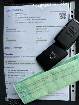 Blue Dacia Duster 2018 in Alytus, with an engine capacity of 1.20 L and mileage of 203 thousand km for 8650 €, photo 20 on AUTOMOTO.COM.LV